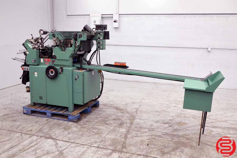 Lot #23: Halm Jet TWOD-6D Two Color High Speed Envelope Press with ...